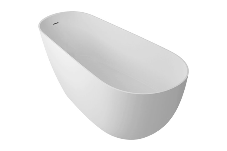 ADP Day Dream Matte White Cast Marble Freestanding Bath 1700 – Desino Tiles