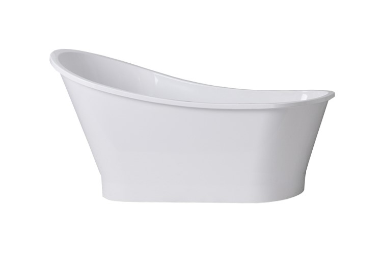 ADP Placido Gloss White Solid Cast Marble Bath – Desino Tiles