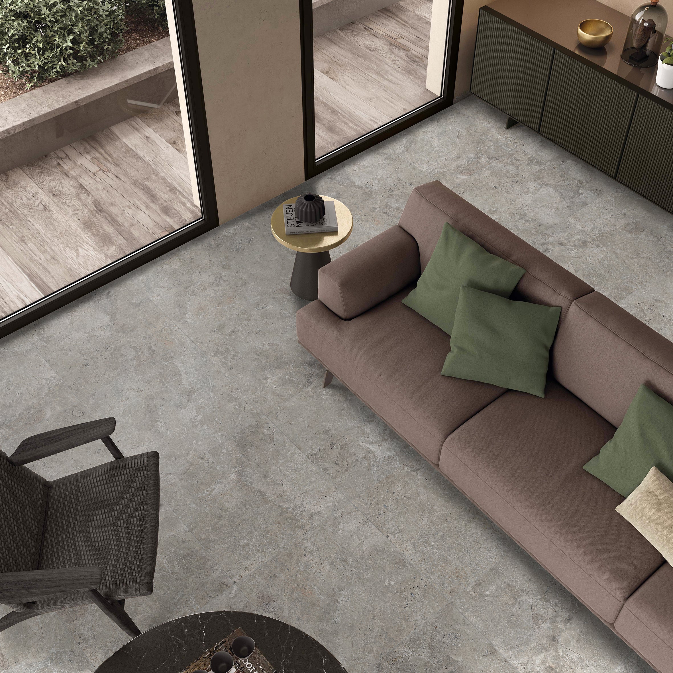 Karst-Stone Series Beige Porcelain Tile & Paver – Desino Tiles