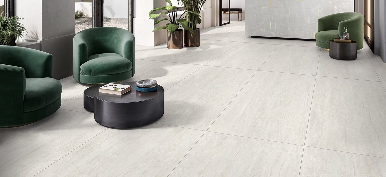 Museum Stone Look Porcelain Tile Bianco – Desino Tiles