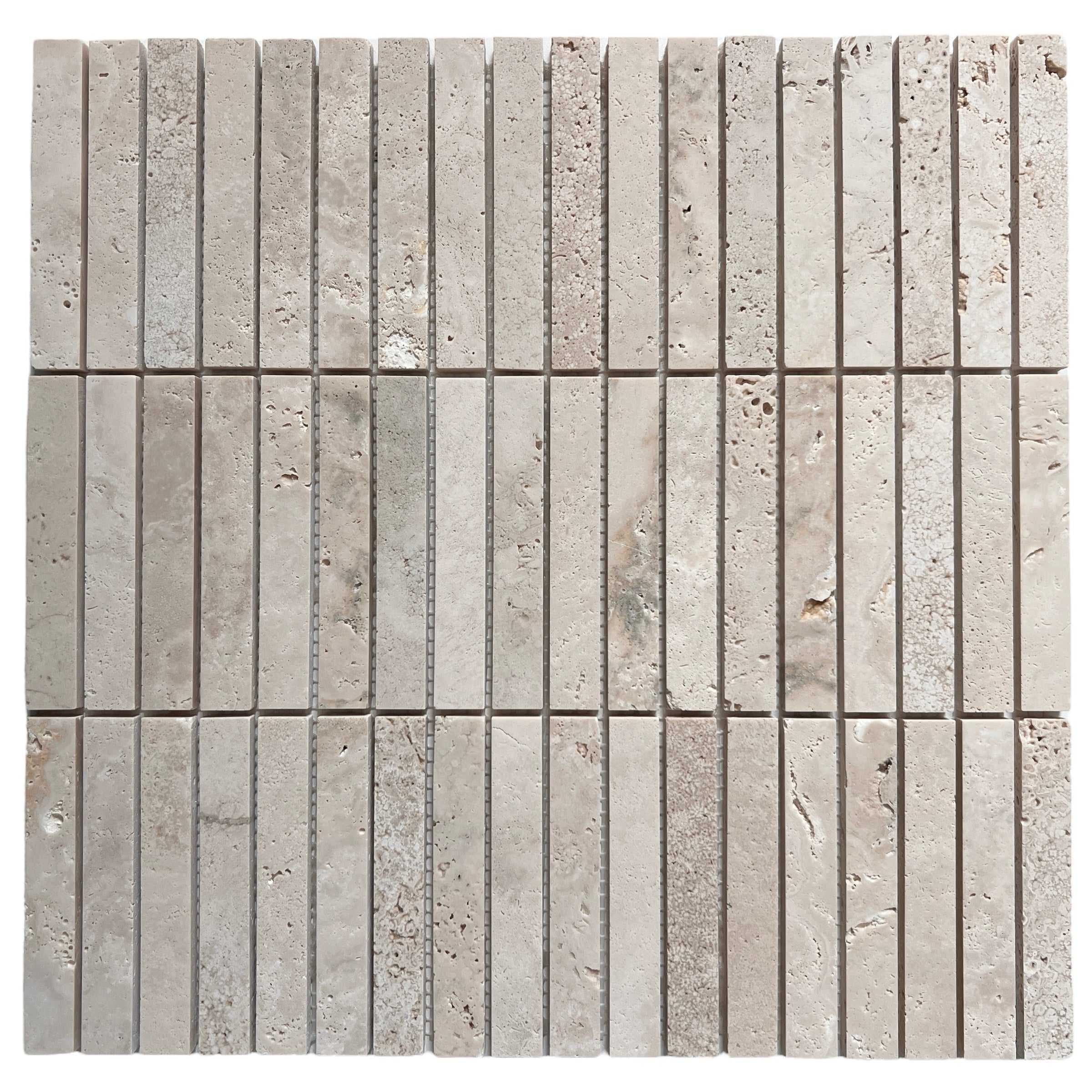 Stack Rome Stone Honed Mosaic